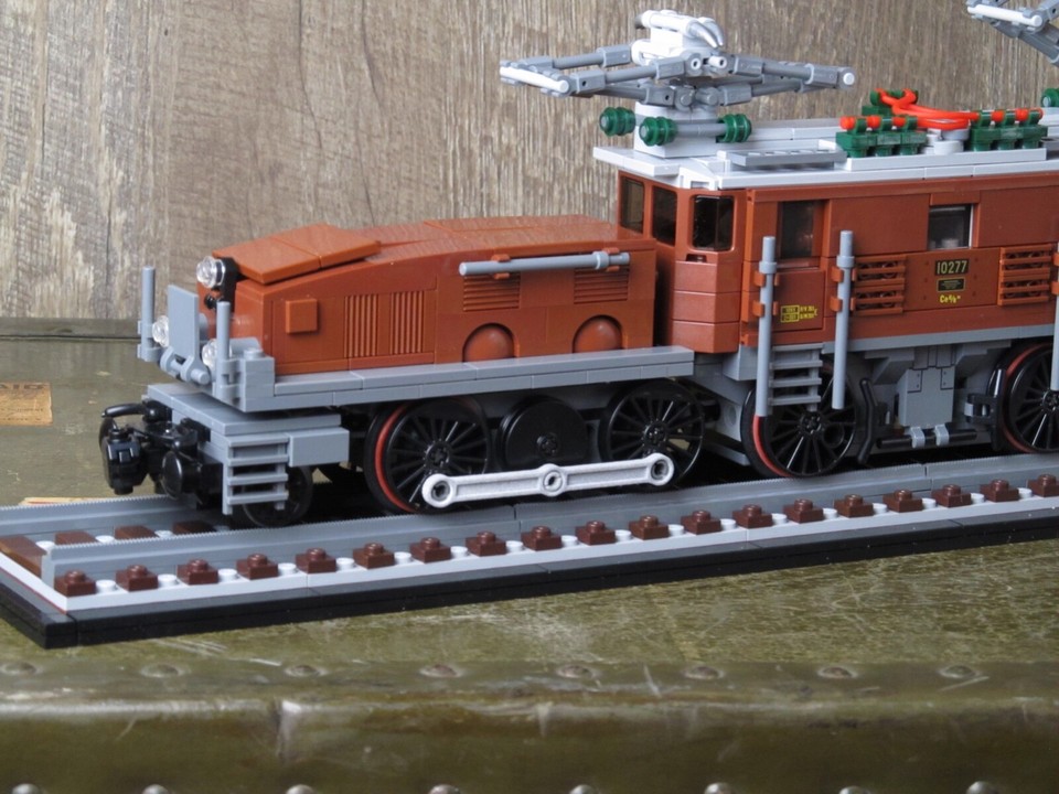 Crocodile MOD- custom rods to modify Lego set 10277 | eBay