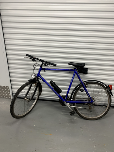 Vintage Claud Butler Mens Blue Shimano Hybrid City Bike | eBay UK