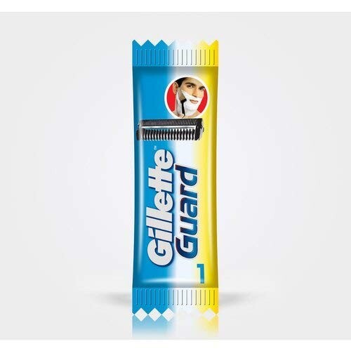 20 Pc X Gillette Men Guard Cartridge Single Blade With Razor Free ...