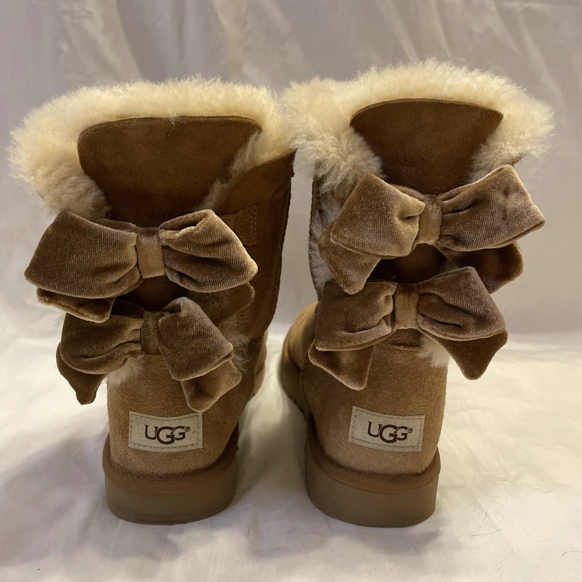 Tan Uggs With Bows