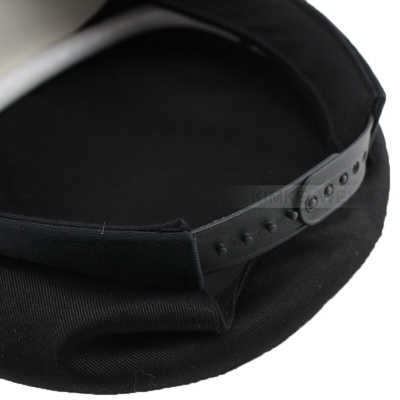 Black Yacht Captain Skipper Navy Sailor Boat Cap Hat Costume Adjustable ...