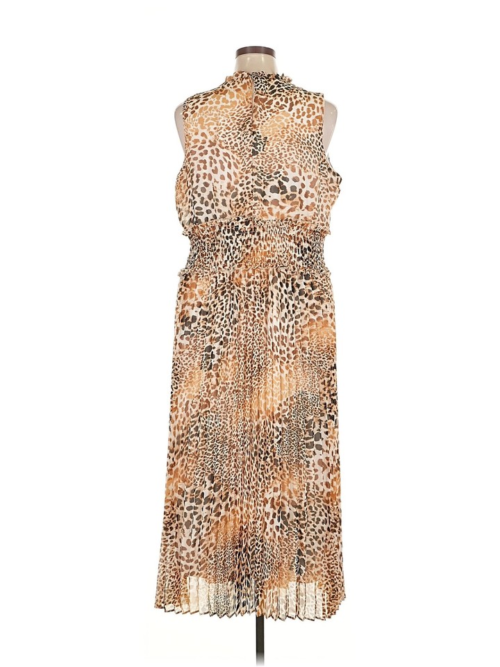 Anthony Original Women Brown Cocktail Dress 1X Plus | eBay