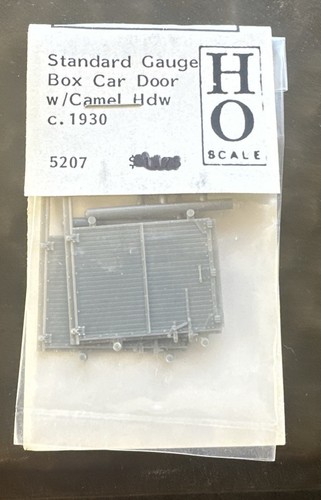Grandt Line HO Scale #5207 Standard Gauge Box Car Door w/Camel Hdw 1:87 ...