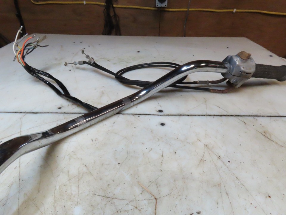 1971 Honda CB500 Four CB500F Handlebars & Hand Controls | eBay