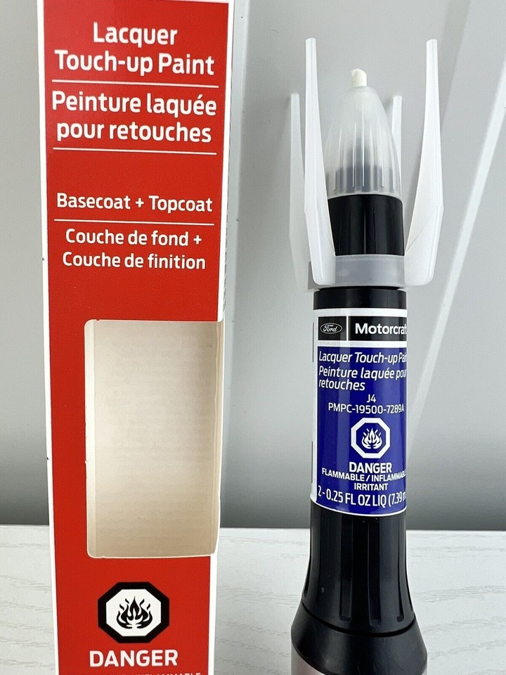 Ford J4 Deep Impact Blue Touch Up Paint Pen Top & Clear Coat OEM ...