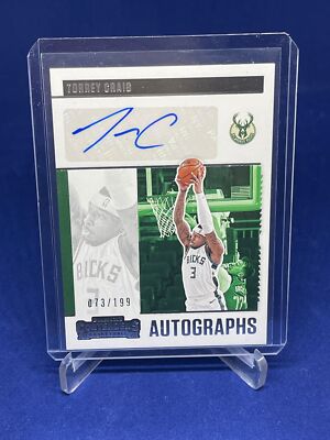 TORREY CRAIG 2020-21 PANINI CONTENDERS AUTOGRAPHS AUTO #d /199 | eBay