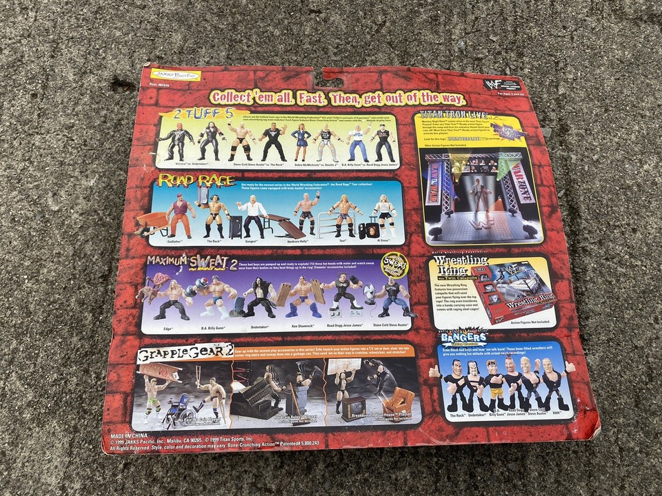 WWE WWF Summer Slam '99 Debra McMichaels & Double J Figures 1999 #81610 ...