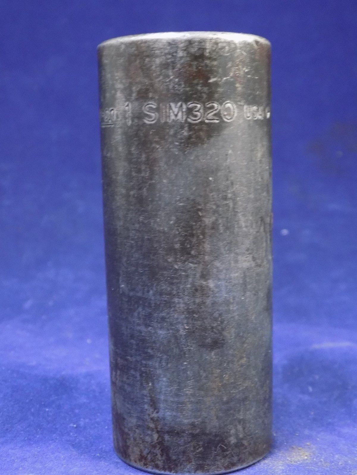 SNAP-ON SIM320 Impact Socket, Deep, 1", 6-Point, 1/2" Drive, MADE IN U ...