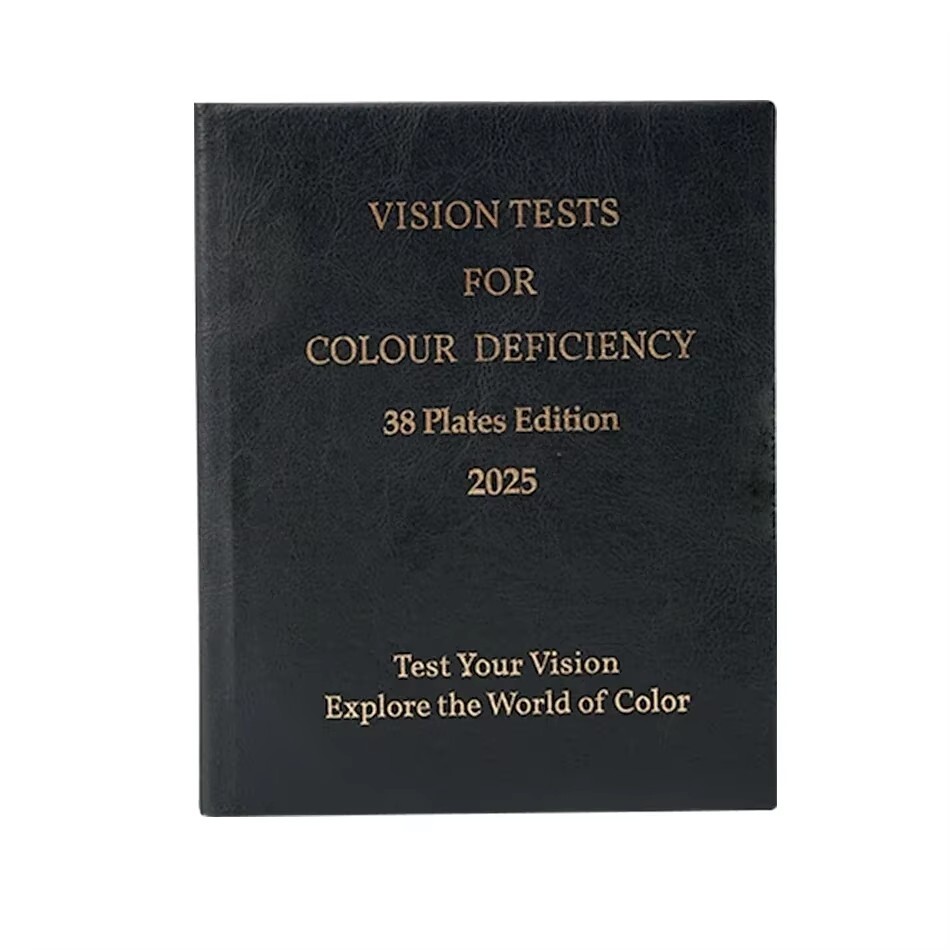 Aist Optics Ishihara Test Chart Books Color Vision Test Book with 38 ...