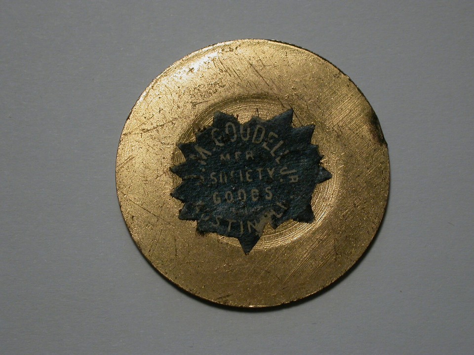 vintage Austin Illinois Advertising TOKEN - Medal ** J.M Godell ...