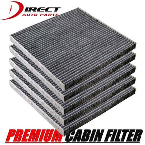 5 - CHARCOAL TOYOTA CABIN AIR FILTER OE# 87139-YZZ08 / 87139-07010 / ...