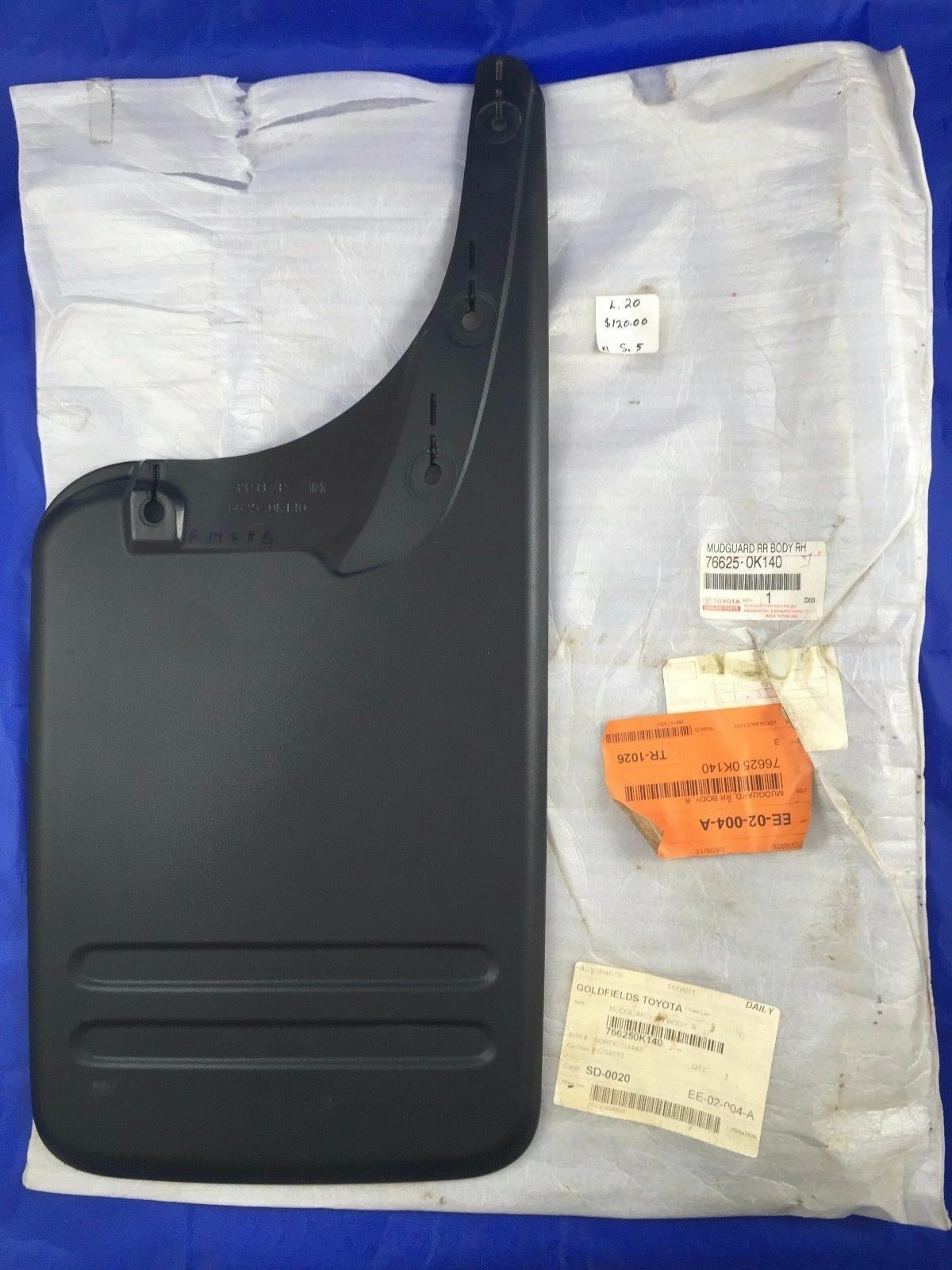 Toyota 76625-0K140 Hilux Mudguard Quarter Panel RR Body RH 766250K140 ...