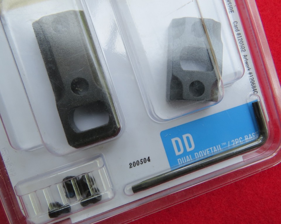 Leupold Tikka T3/T3X Rifle Scope Mount Mounting 2-Piece Base Dual ...