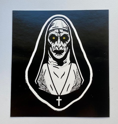 The Nun The Conjuring Sticker Vinyl Decal Car Bumper Horror 3.75" X 4 ...
