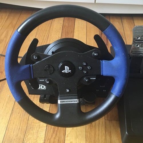 Thrustmaster T150 Force Feedback Sim Racing Wheel w/T3PA Pedals For PS3 ...