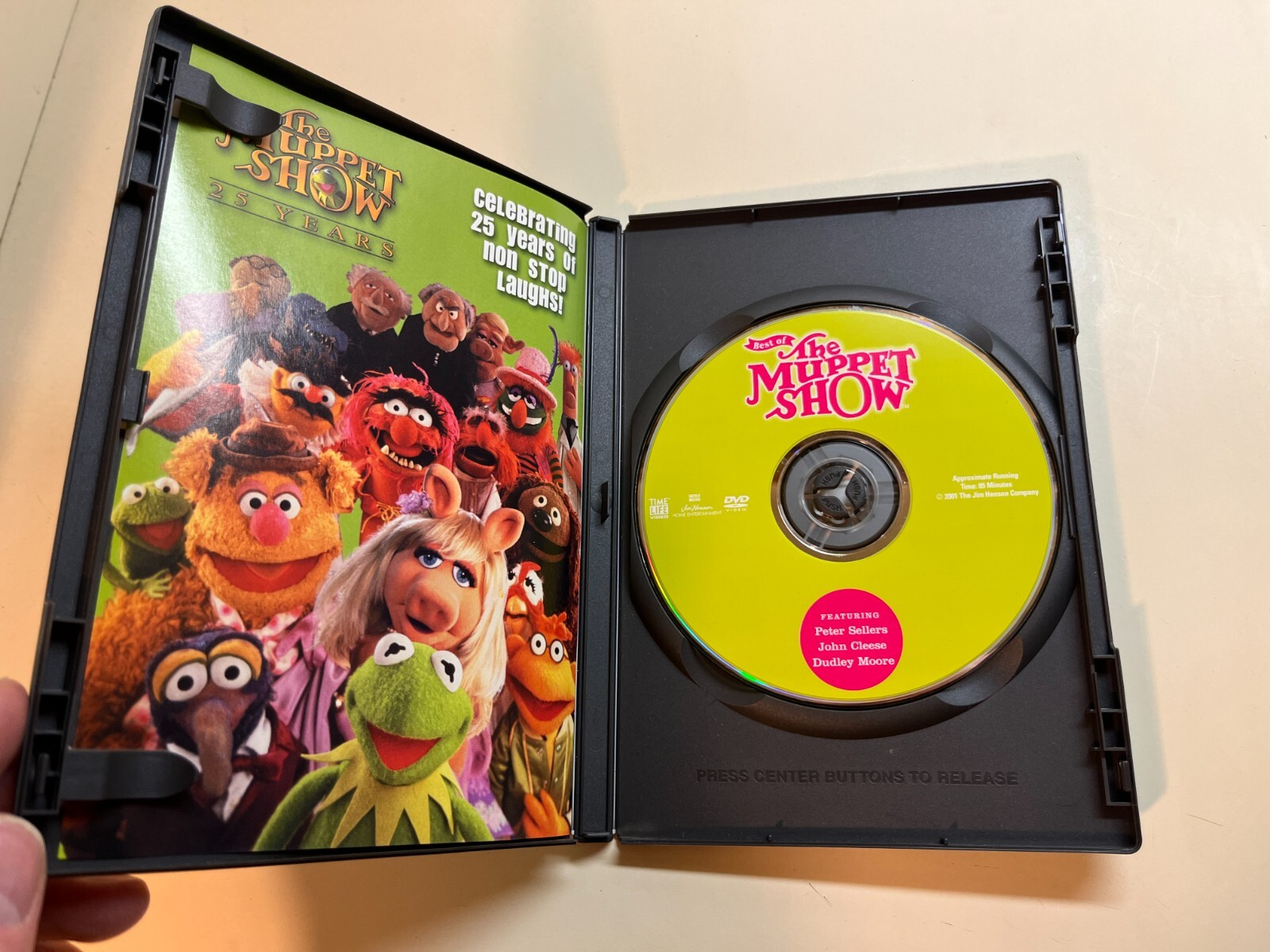 Best of The Muppet Show 25th Anniversary DVD Insert Peter Sellers John ...