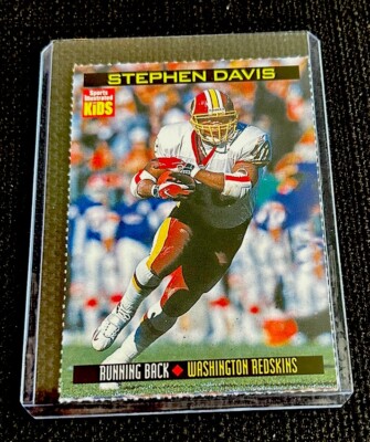 Stephen Davis Rare Washington Redskins NFL Sports Illustrated for Kids ...