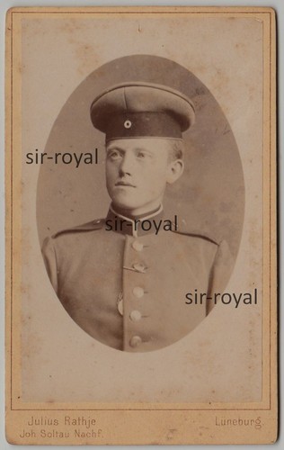 vmtl. 2. Hannoversches Landwehr-Regiment Nr. 77 ~ ca 1870er - Foto CDV ...