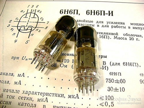 6N6P / ECC99 / E182CC DOPPELTE Double Triod Tube ROHREN Gold Grid ...