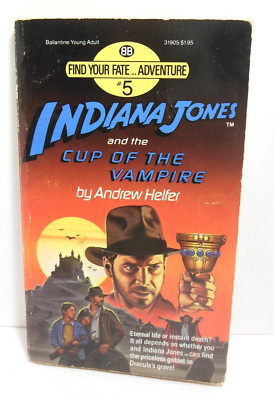 Indiana Jones and the Cup of the Vampire 1984 FIRST EDITION Andrew ...