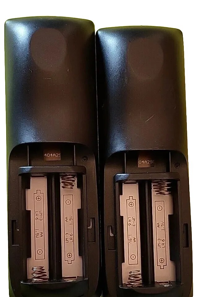 2 GE 6117 Universal Remote Control, 6 Devices, Brushed Silver NO ...