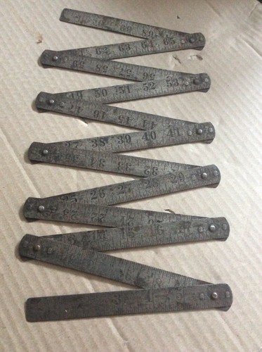 Vintage Lufkin Folding Rule - No 1176 - 72” - made in USA | eBay