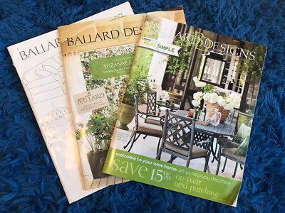 Ballard Designs Catalog Magazines 2011 & 2013 Interior Decorating ...