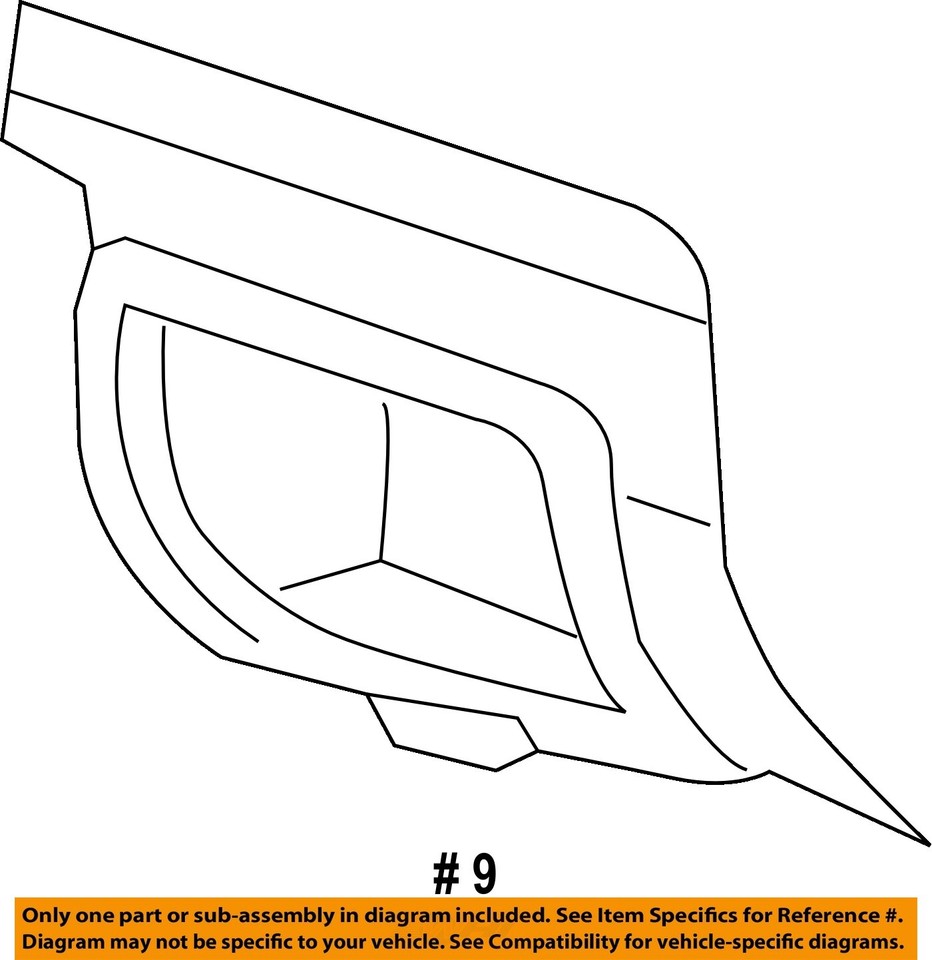 GM OEM 15-19 Sierra 2500 HD Front Bumper Bumper Components-Hole Cover ...