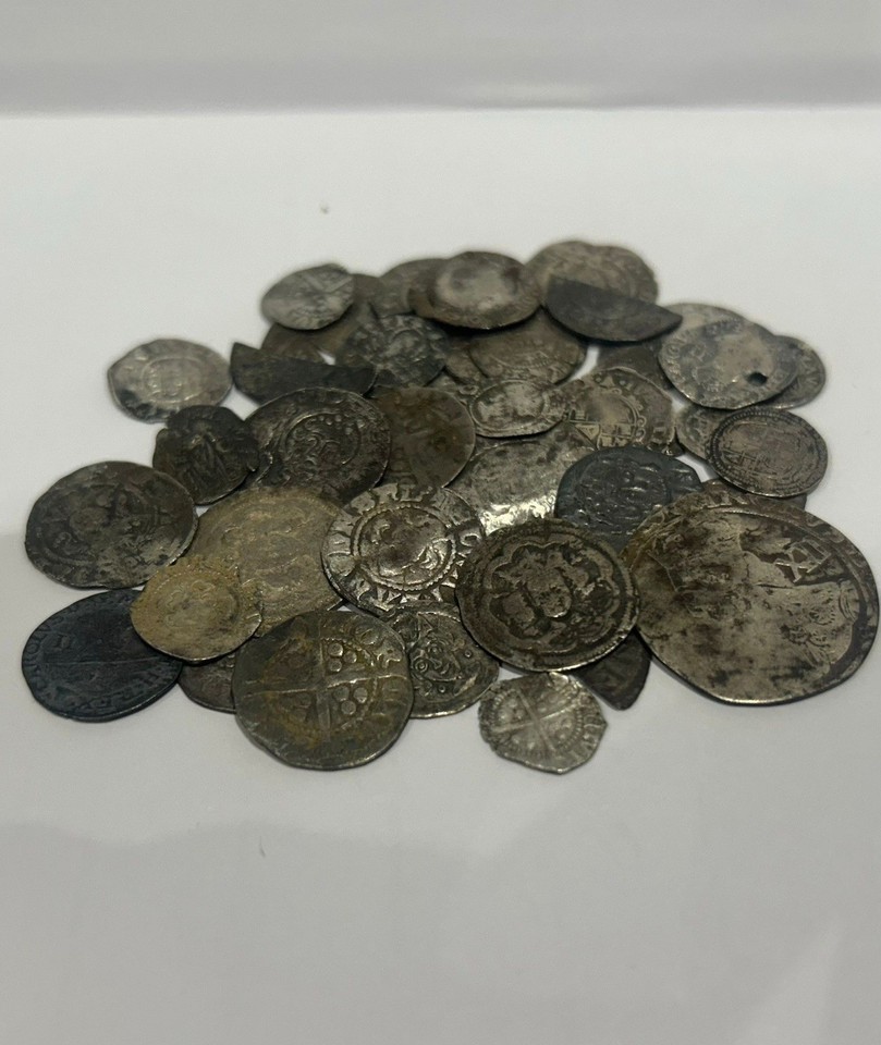 Silver Hammered Coin Lot 40+ Hammered Coins Various Periods | eBay UK