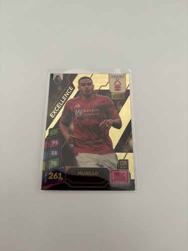 PANINI ADRENALYN XL PREMIER LEAGUE PLUS 2025 MURILLO EXCELLENCE CARD | eBay