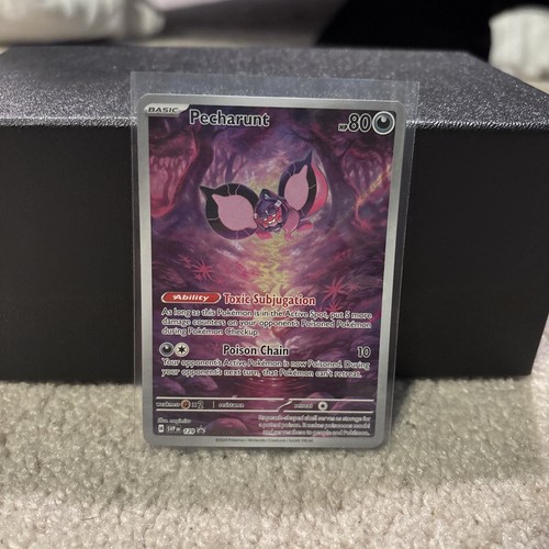 Pecharunt - SVP129 Shrouded Fable Illustration Rare Promo Pokemon Card ...
