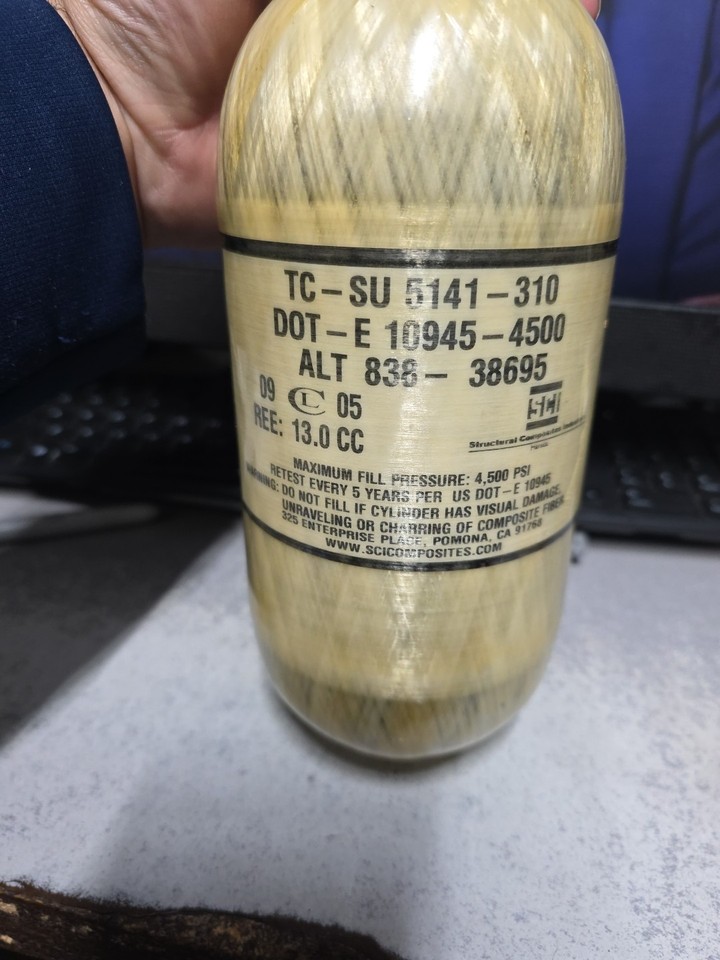 Black ICD BKO Paintball Marker. With Tank, Bag, Unit Is Untested Listed ...