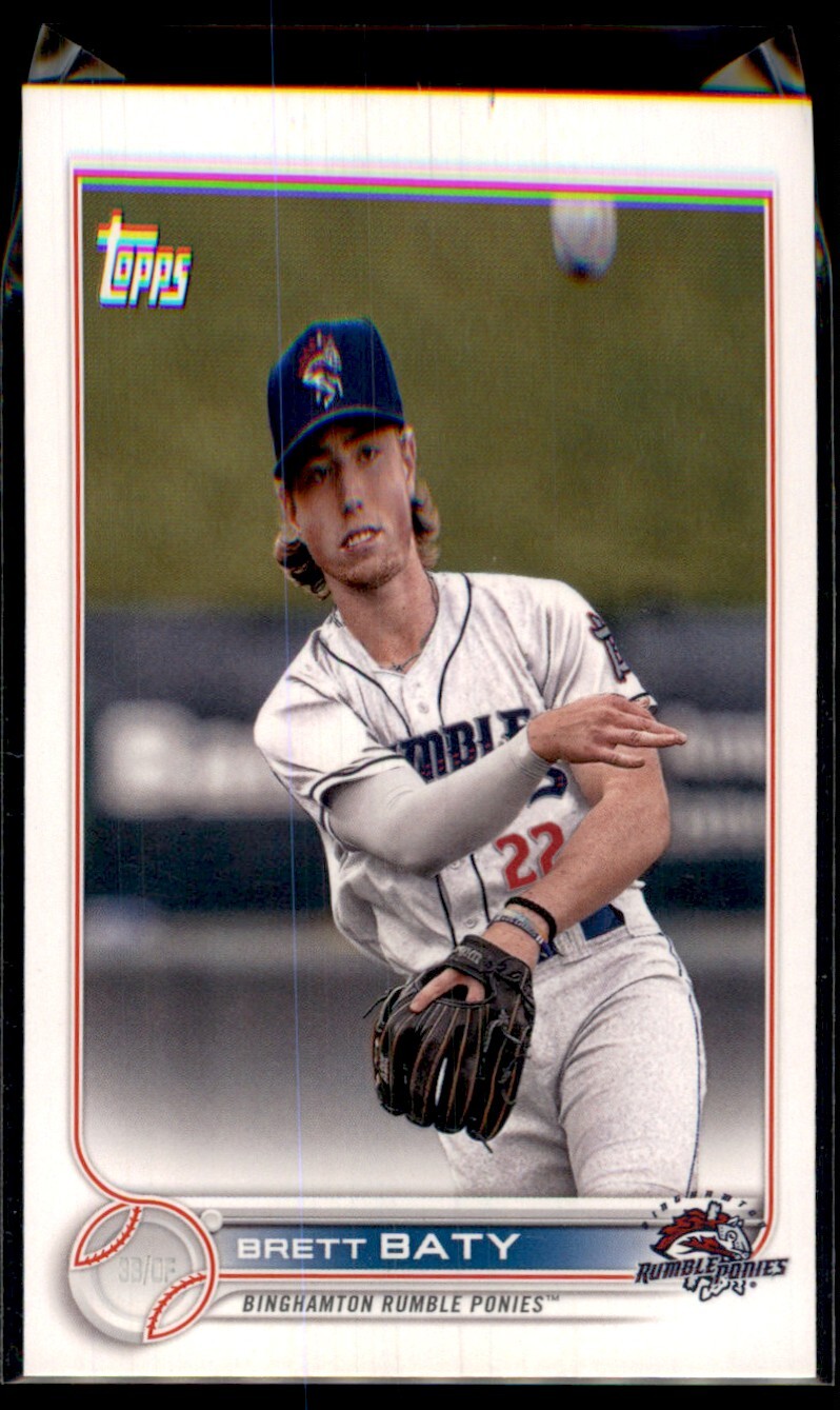 2022 TOPPS PRO DEBUT BRETT BATY BINGHAMTON RUMBLE PONIES #PD-154 | eBay