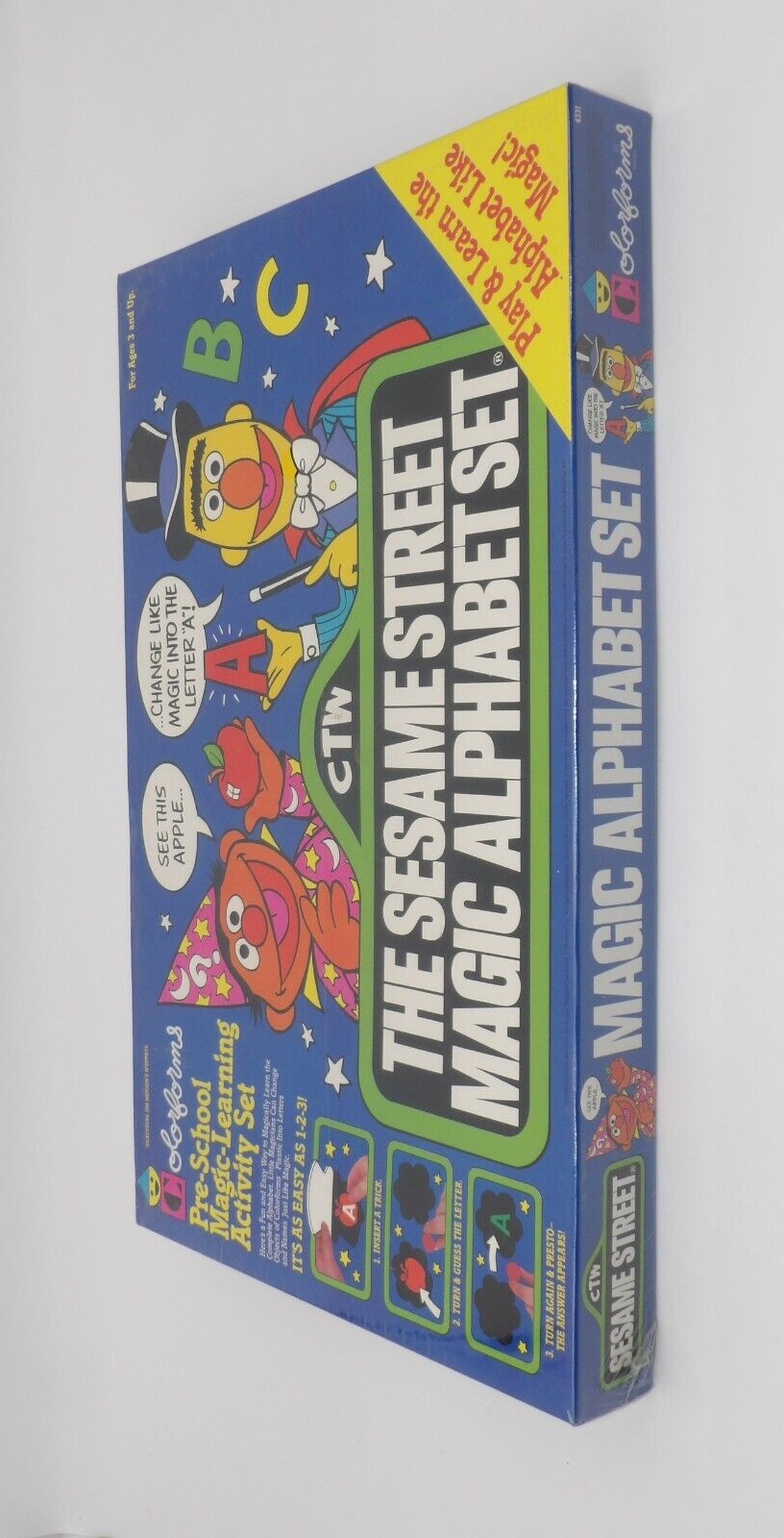 Sesame Street Magic Alphabet Set Pre-School Learning Activity Set ...