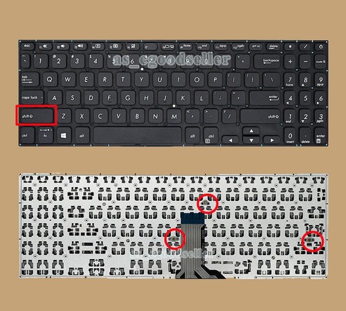 for Asus Vivobook S15 X530 K530 S530F S530UA X530FA X530UN Keyboard US ...