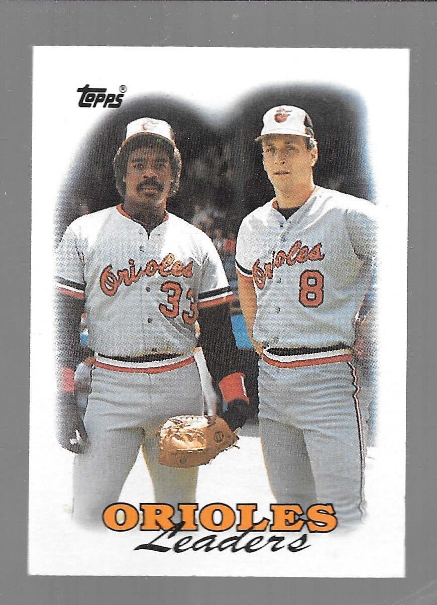 Q 1988 Topps Baseball Eddie Murray Cal Ripken Jr #51 NRMT | eBay