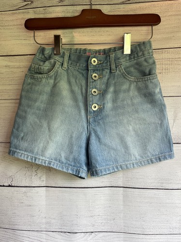 The Children's Place Girls Button Front Denim "Shortie Short Court ...