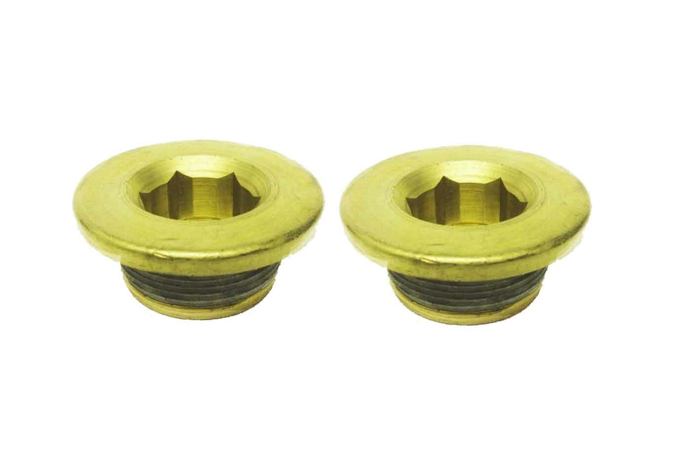 GM 12561663 LS Engine Block Coolant Water Brass Threaded Plug (Pack of ...