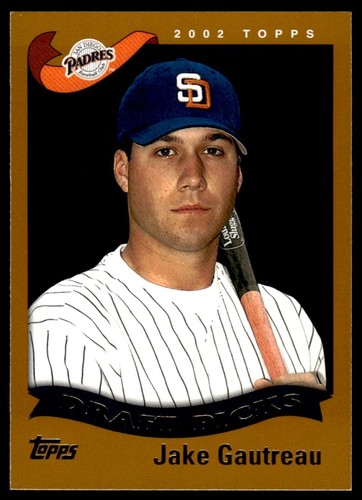 2002 Topps Baseball Card Jake Gautreau San Diego Padres #328 | eBay