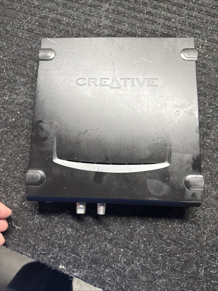 Creative Sound Blaster Extigy SB0130 External USB Sound Card (Silver ...