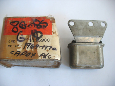 NOS GM OEM Delco Remy 1115900 A C RELAY 1969 - 1979 CADILLAC | eBay