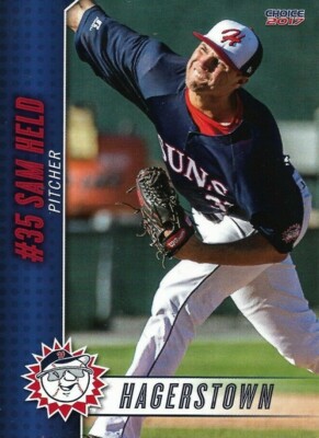 2017 Hagerstown Suns Sam Held Washington Nationals | eBay