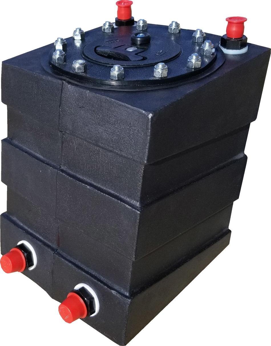 Rci 1010D, One Black Plastic Fuel Cell Poly 1 Gal W/O Foam Performance ...