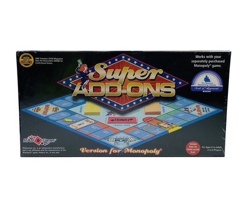 Super Add-ons Version for MONOPOLY Board Game Party Family Fun 2 to 8 ...