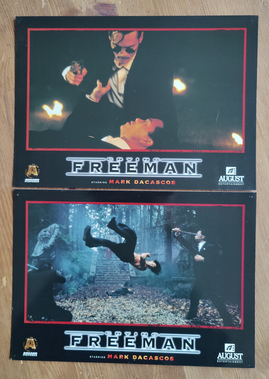 10 originale Aushangfotos Crying Freeman mit Mark Dacascos, Julie ...