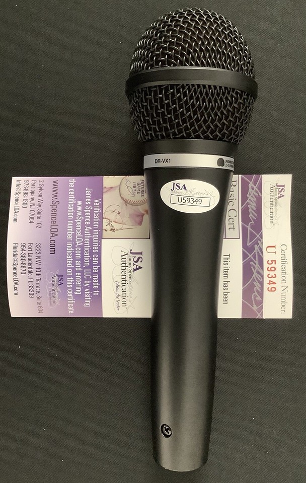 Rob Zombie Signed Microphone White Zombie Lead Singer Heavy Metal ...