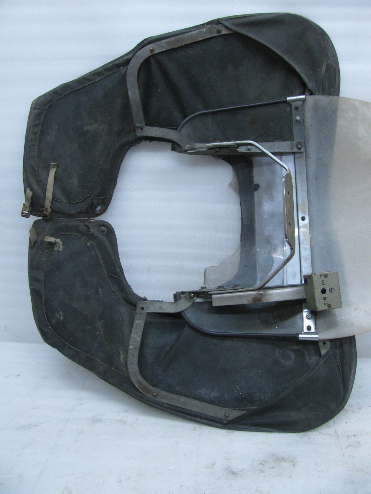 Harley Davidson winter weather Windshield knucklehead flathead panhead ...