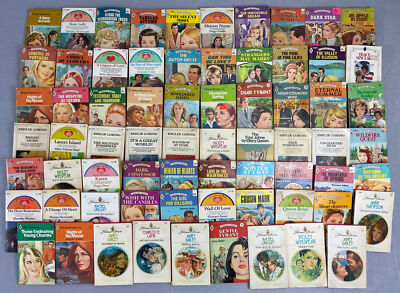 Lot of 69 Vtg 1970s Harlequin Romance Paperback Book Various Titles ...