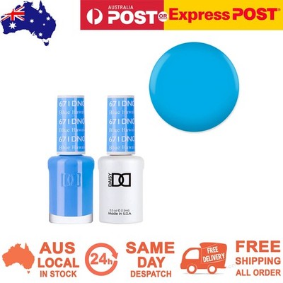 DND 671 Blue Hawaiian - Daisy Collection Nail Gel & Polish Duo 15ml ...