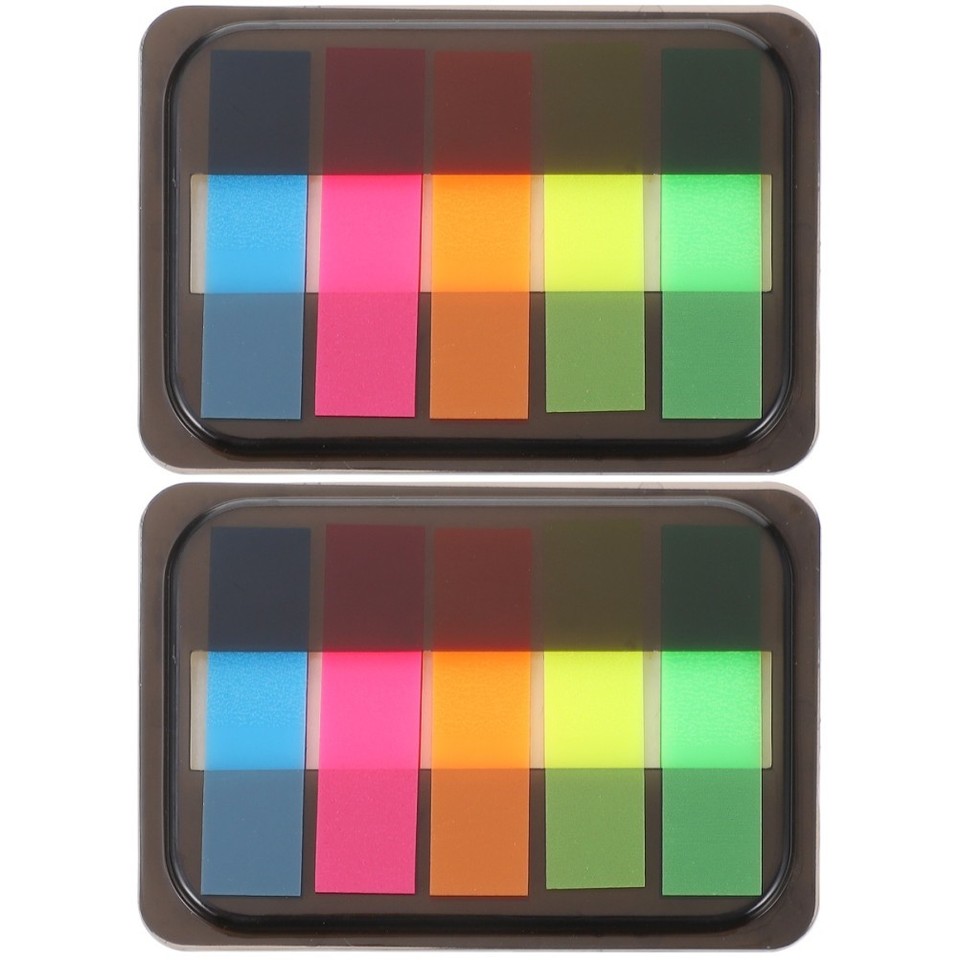 2 Count Cartoon Self-stick Memo Pads Small Note Adhesive Tabs Notes ...